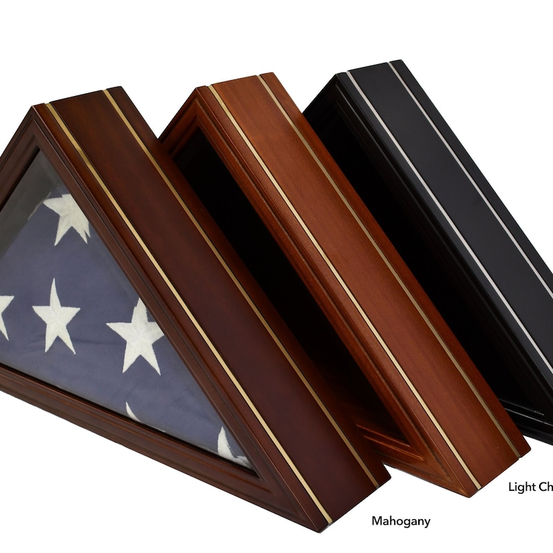 Flag Display Box Walnut - Etsy