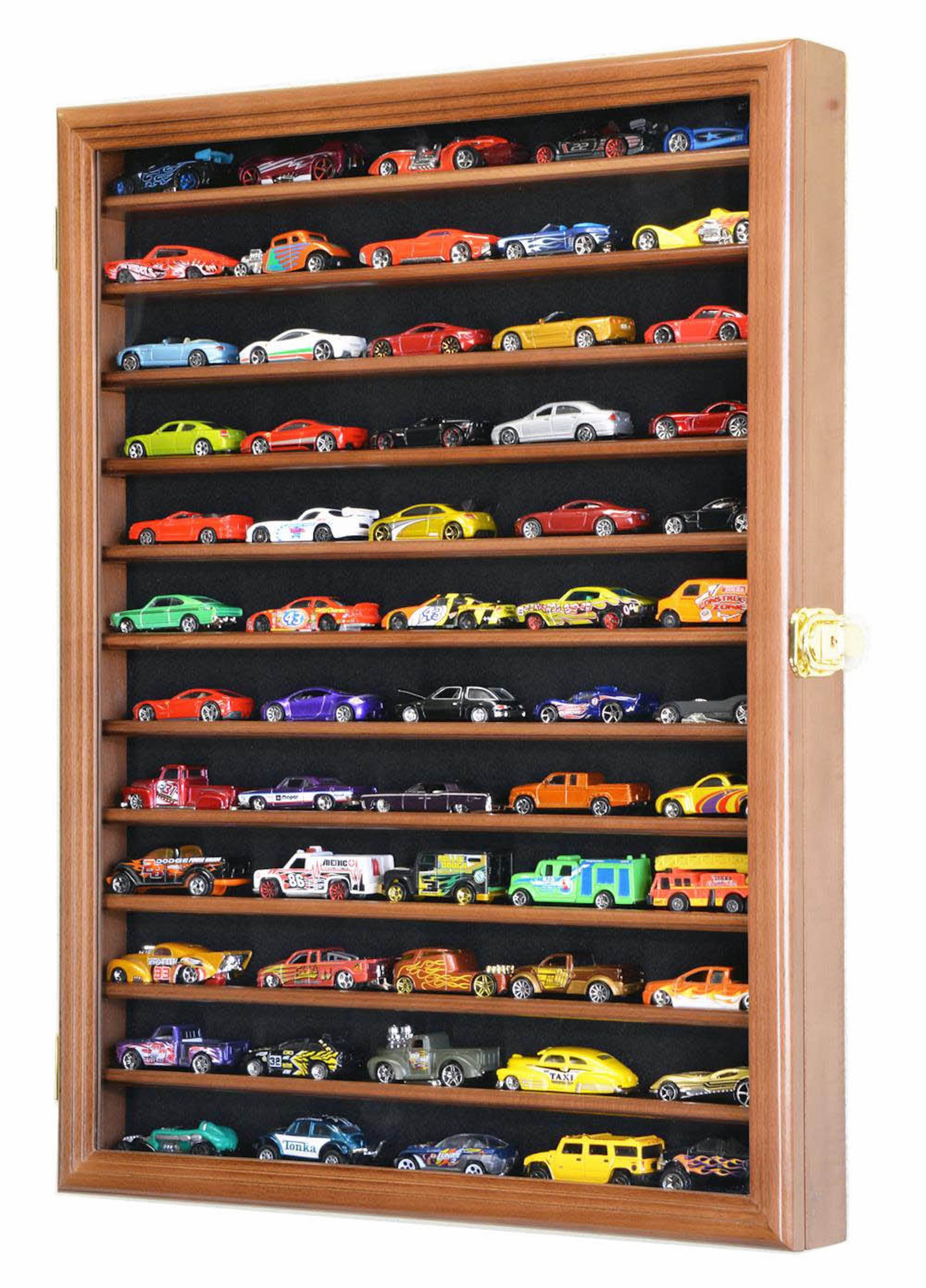 1/64 Diecast Display Case Cabinet Matchbox 1:64 Scale Model Car Wall ...