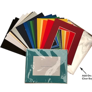 Set of 20 - 8x10 Picture Frame Matting for Display 5x7 Photo - Variety ...