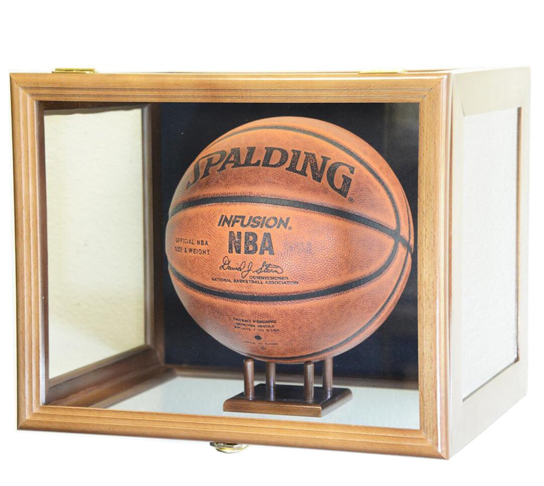 Basketball Display Case (wall Mounting/free Standing) W/ 98% UV ...