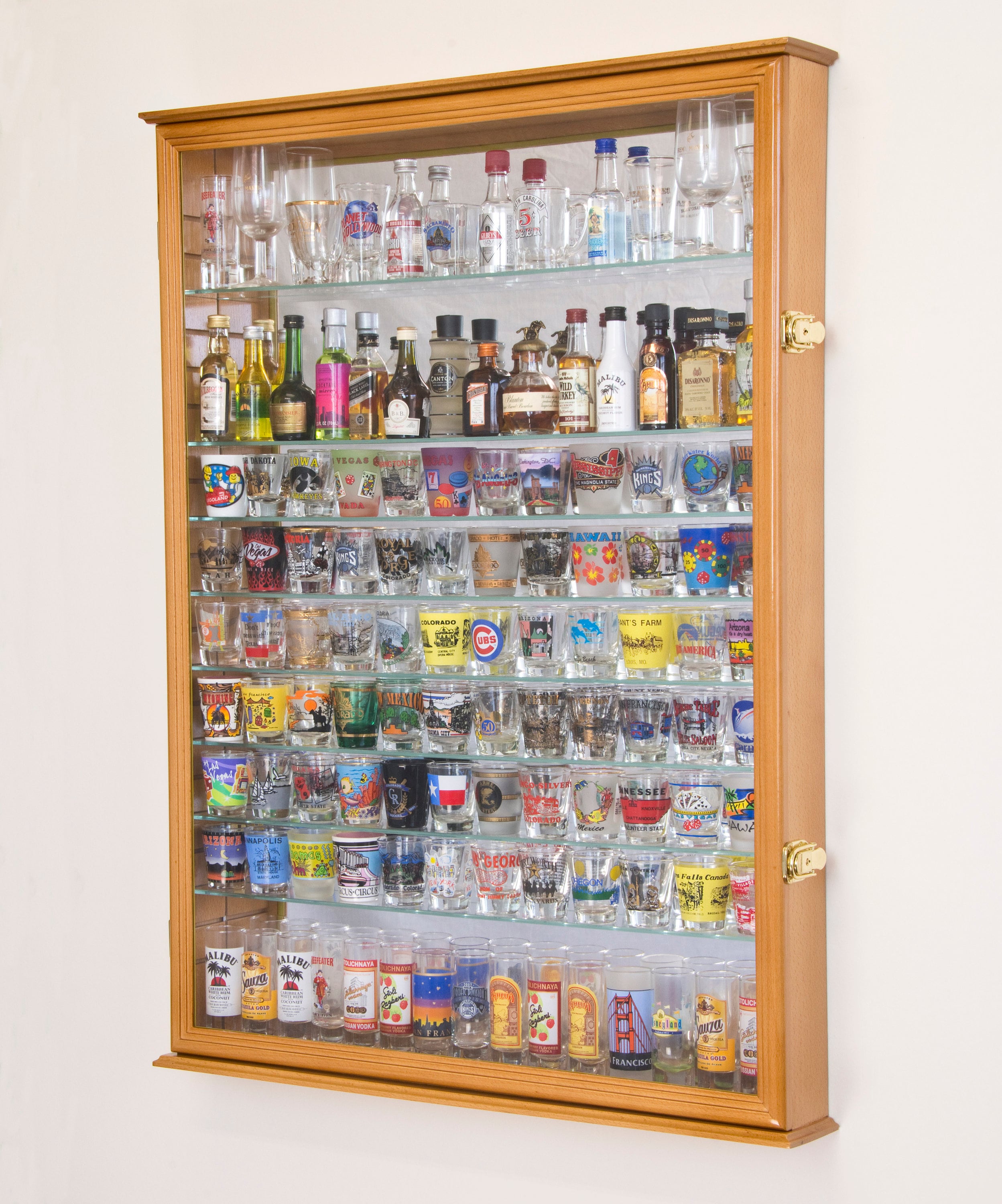 144 Shot Glass 84 Shooter Figures Mini Liquor Display Case | Etsy