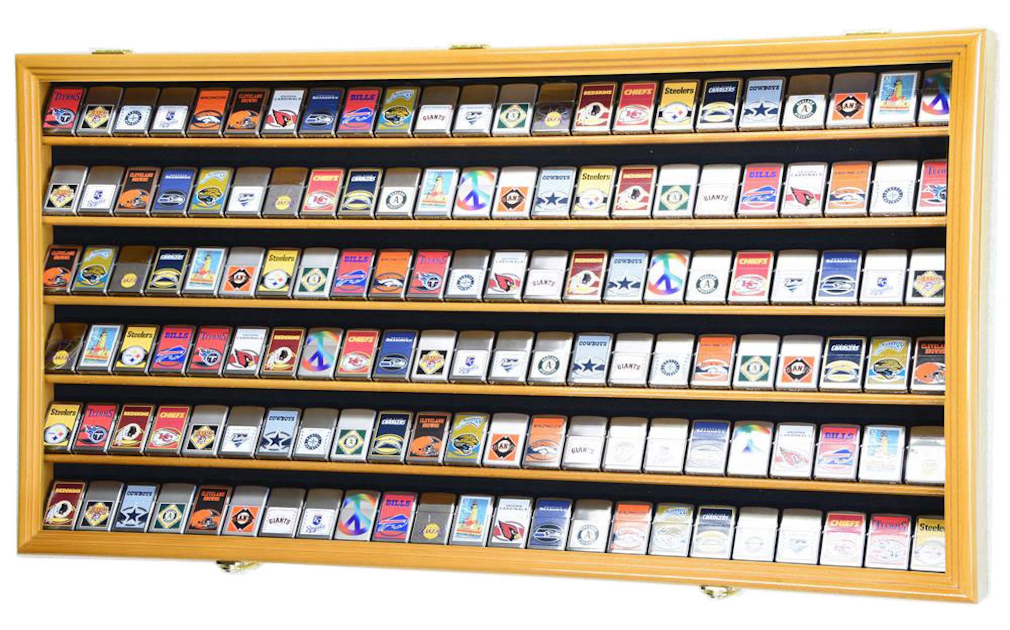 138 Lighters Display Case Wall Displaying Cabinet Lighter - Etsy