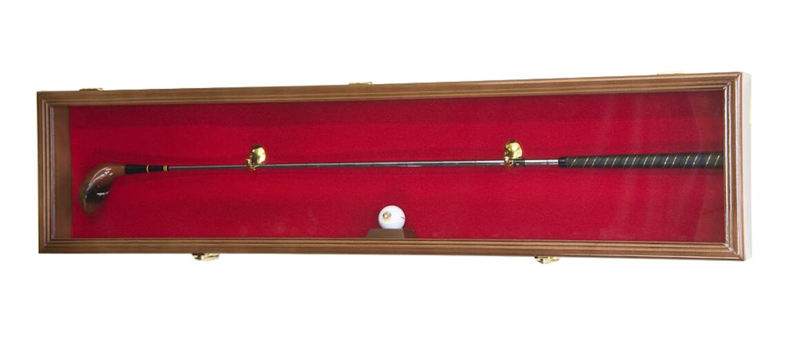 1-2 Golf Clubs Display Case Club 44 Wall Cabinet - Etsy Canada