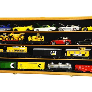 O Scale Train Display Case Cabinet Engine Locomotive Cab Tanker Model ...