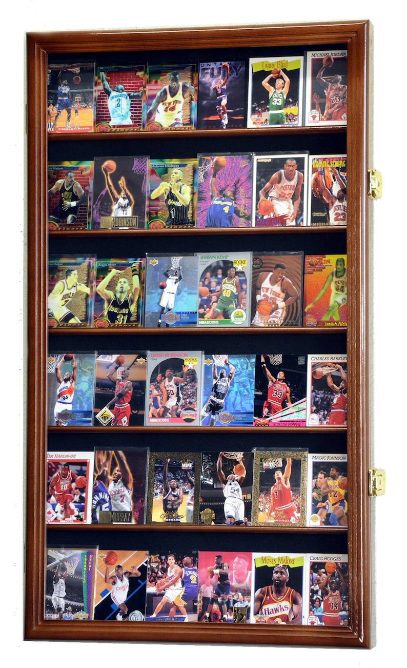 36 Sport Cards/collectible Trading Card Display Case Wall | Etsy