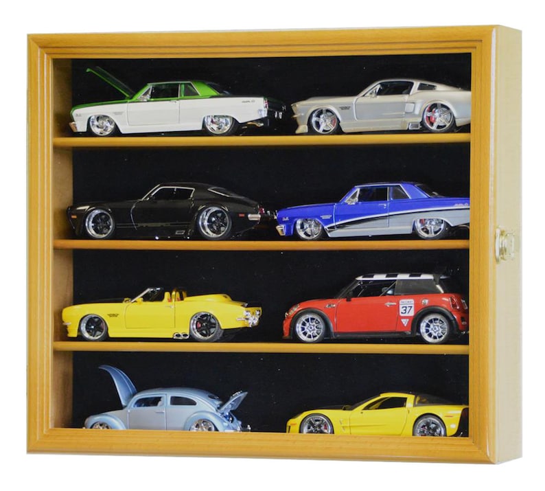 Small 1/24 Scale Diecast Model up to 8 Car Display Case - Etsy