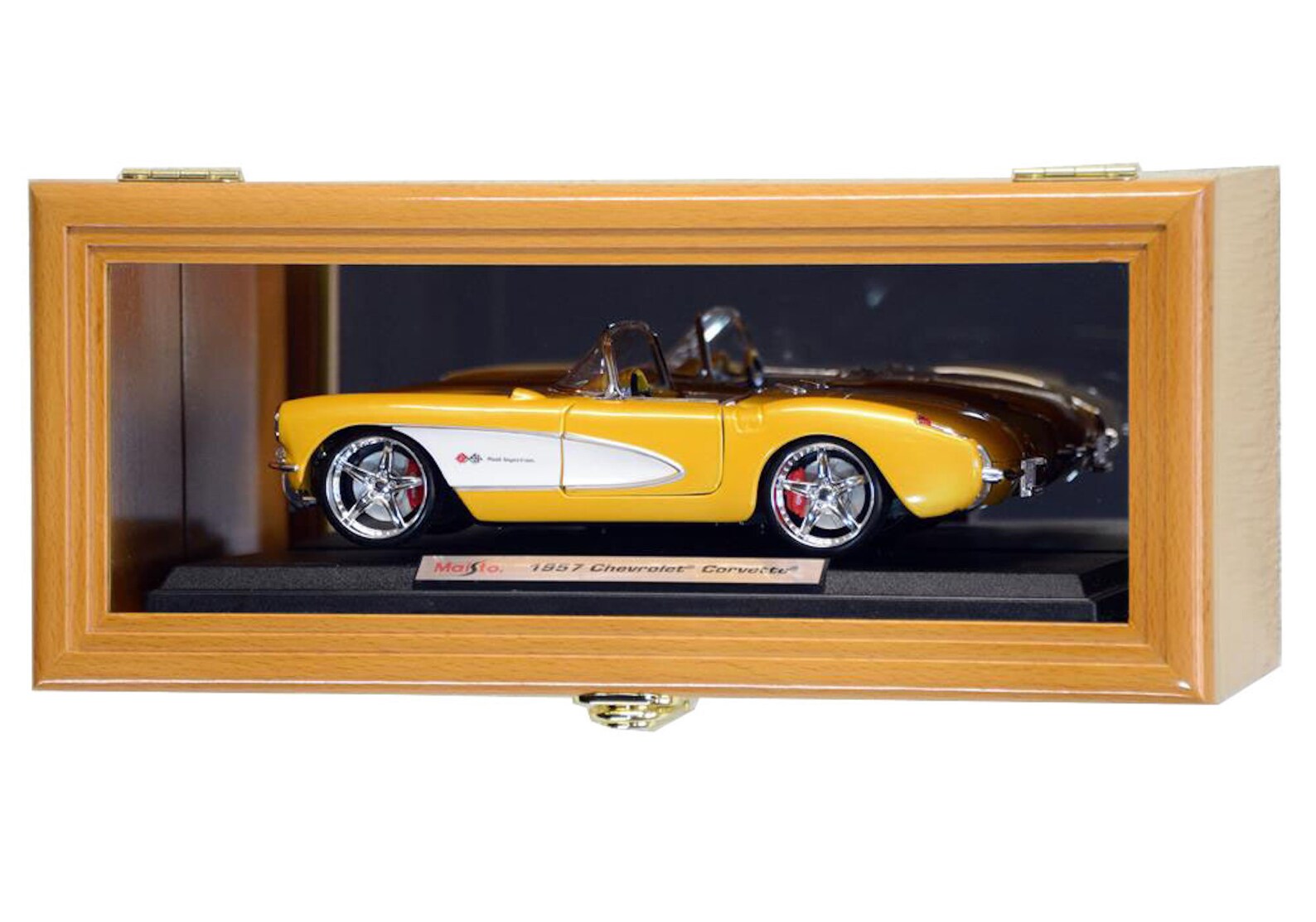 Single 1/18 Scale Diecast Display Case 1 Car Cabinet Holder Rack W/ 98% ...
