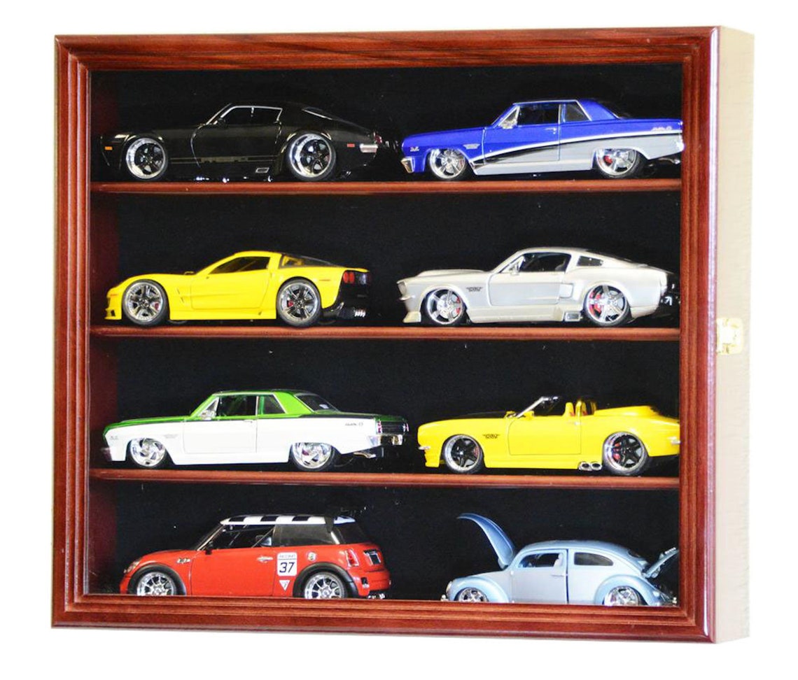 Small 1/24 Scale Diecast Model up to 8 Car Display Case - Etsy