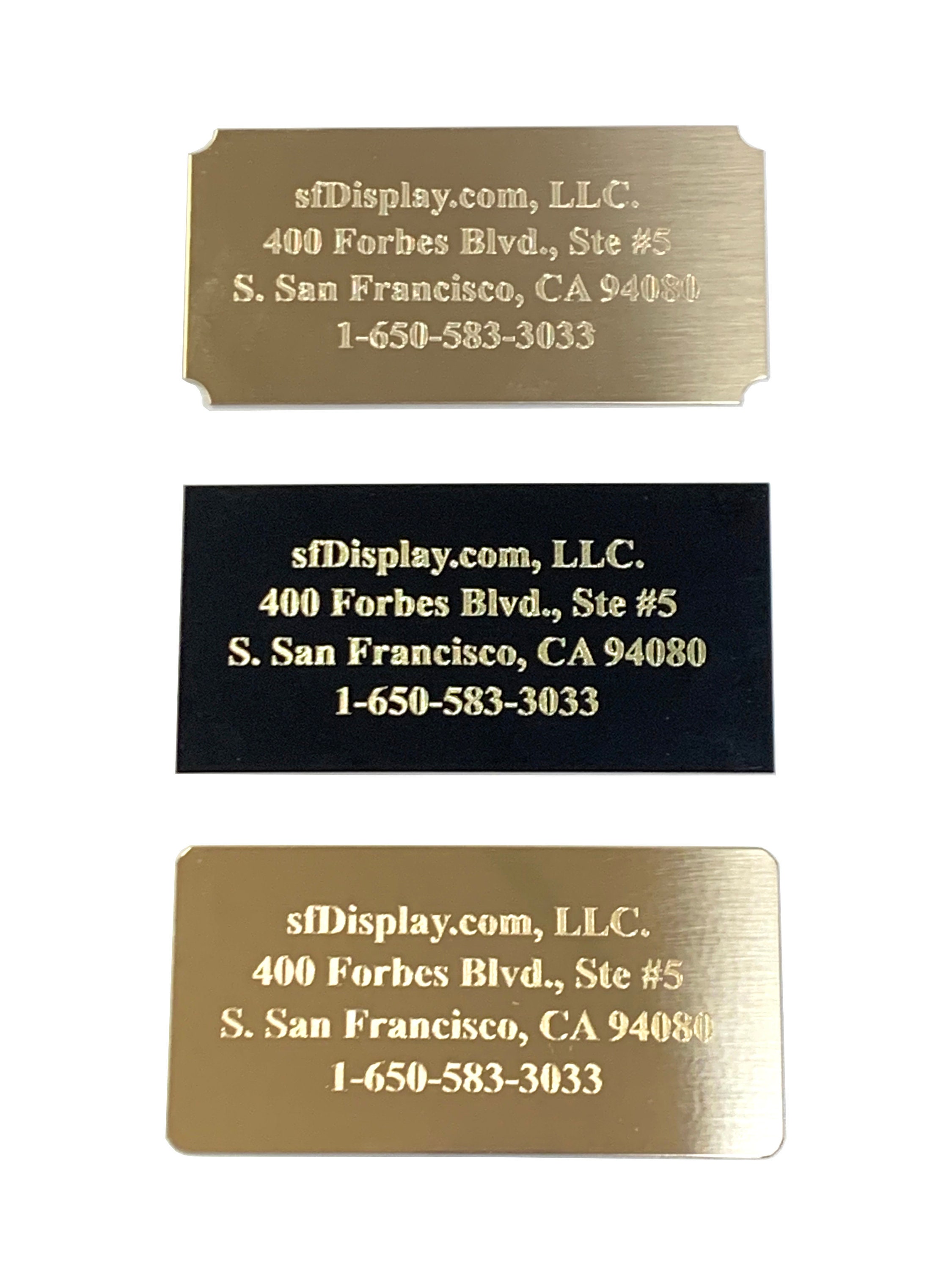 4x2 Engraving Plate With up to 4 Lines of Custom Text Personalized ...