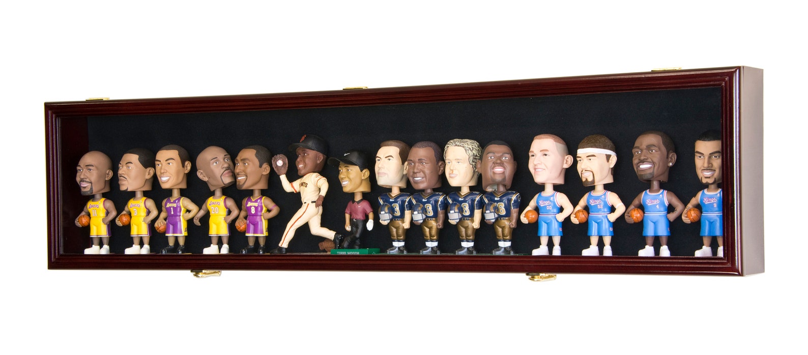 Long Bobble Head Figurine Display Case Cabinet Holder Rack W/98% UV ...