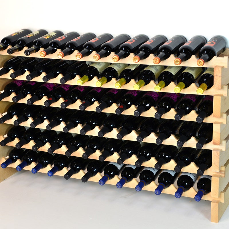 Standing Wine Rack - Etsy
