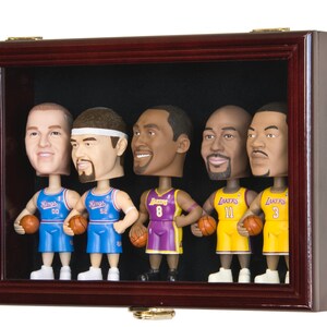 Small Bobble Head Figurine Display Case Cabinet Holder Rack W/98% UV ...
