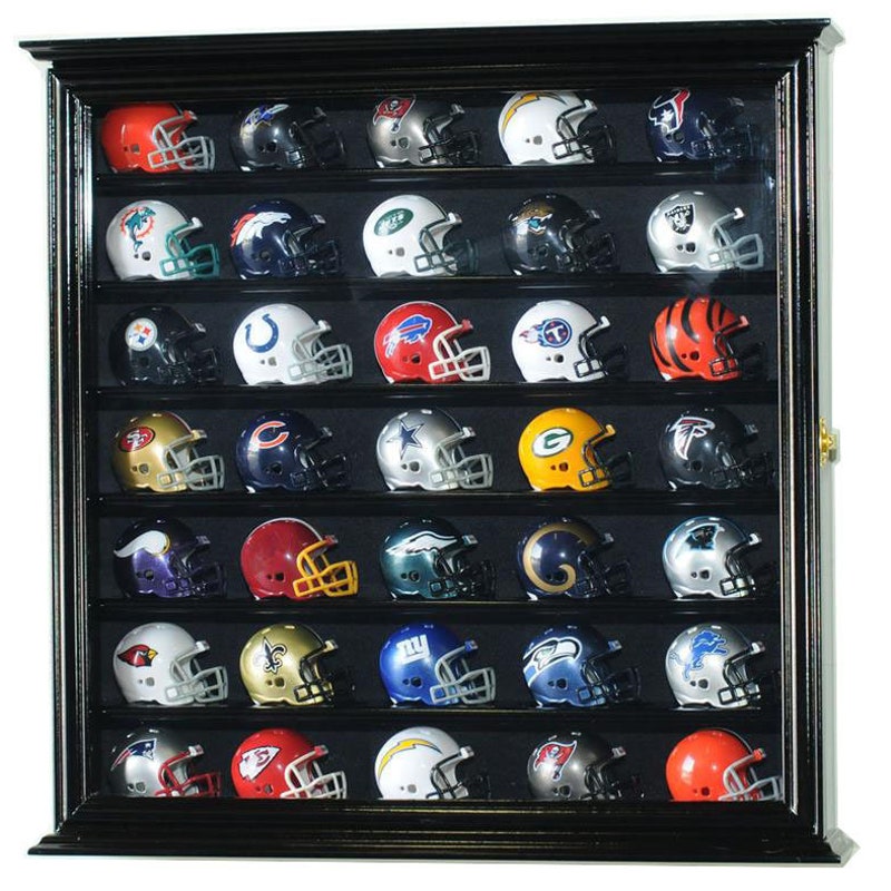 Nfl Helmets Display Case - Etsy