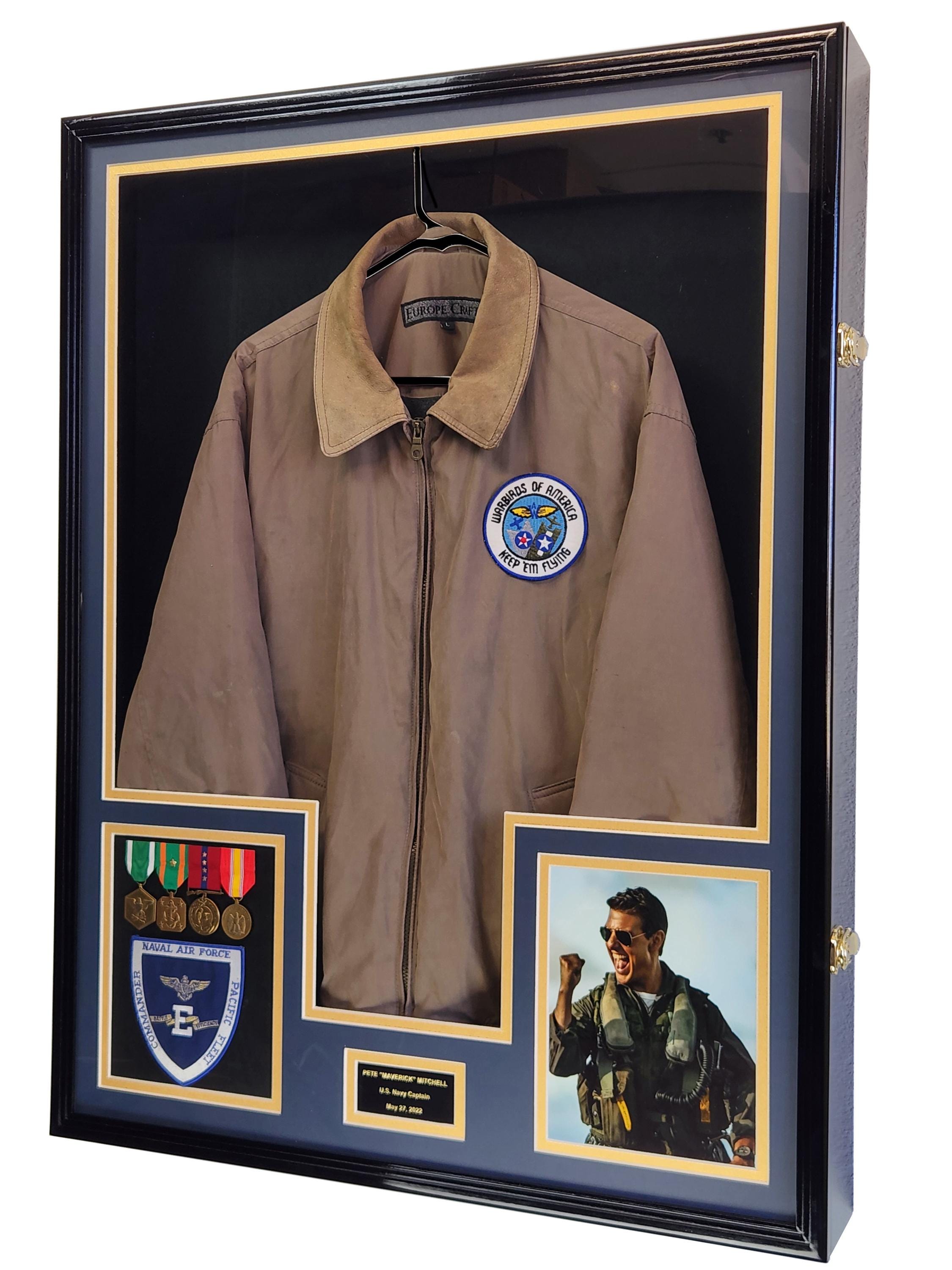 Extra Deep Military Uniform, Jacket Display Case (custom Double Matting ...