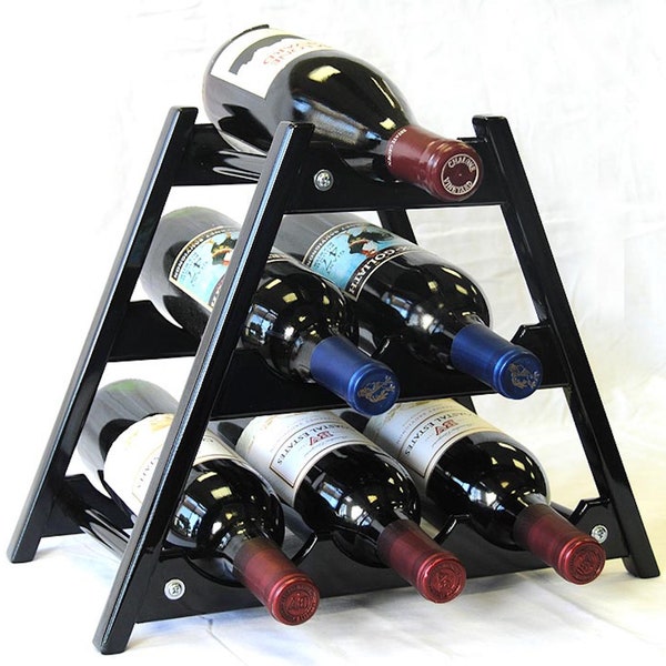 Champagne Bottle Storage Rack - Etsy