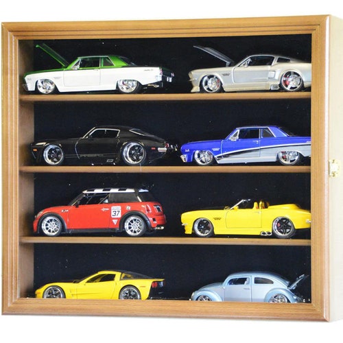 1/18 Scale Diecast Display Case Cabinet Holder Rack W/ UV - Etsy
