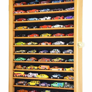 1/64 Diecast Display Case Cabinet Matchbox 1:64 Scale Model Car Wall ...