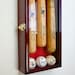 3 Baseball Bat Display Case Cabinet Holder Wall Rack W/98% UV ...