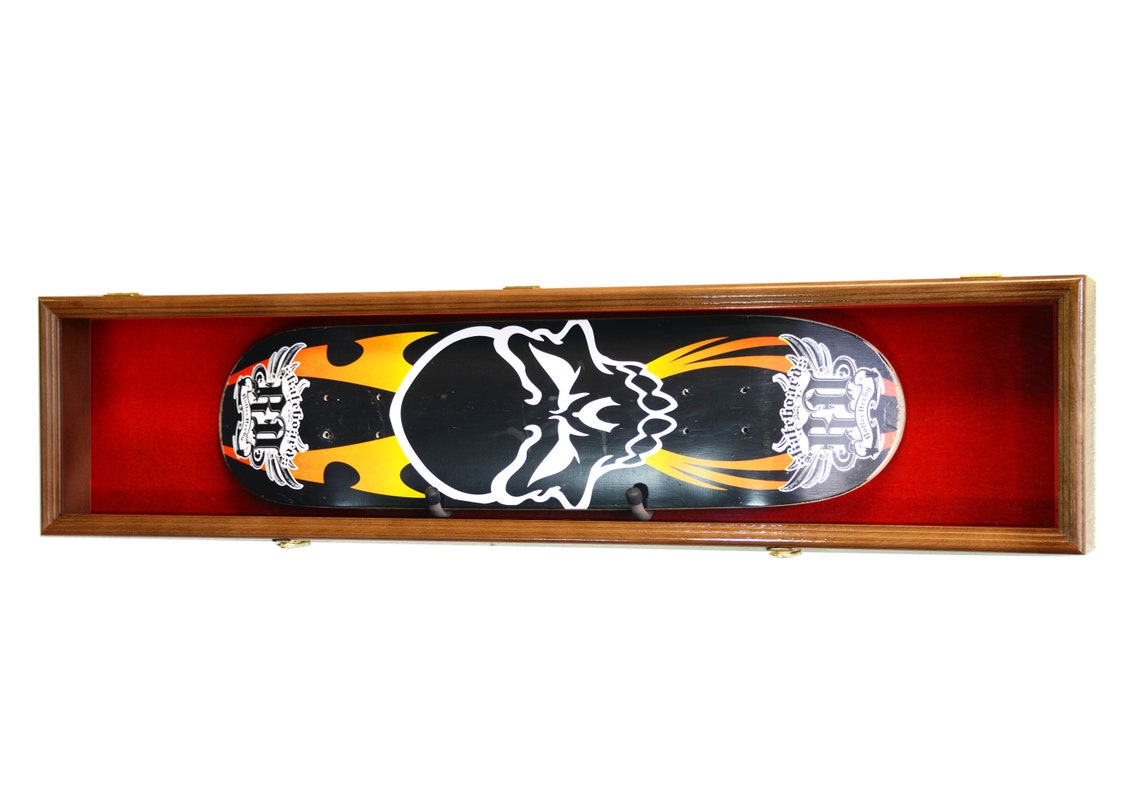 Skateboard Deck Display Case Cabinet 44 Skateboarding - Etsy