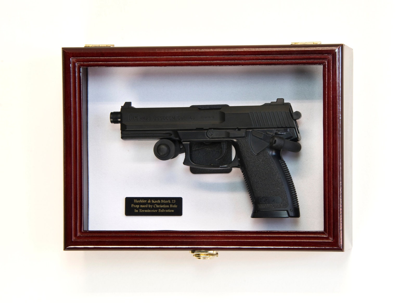Single Pistol Display Case Wall Mount Solid Hardwood Cabinet - Etsy