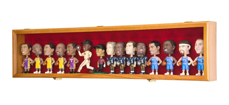 Long Bobble Head Figurine Display Case Cabinet Holder Rack | Etsy
