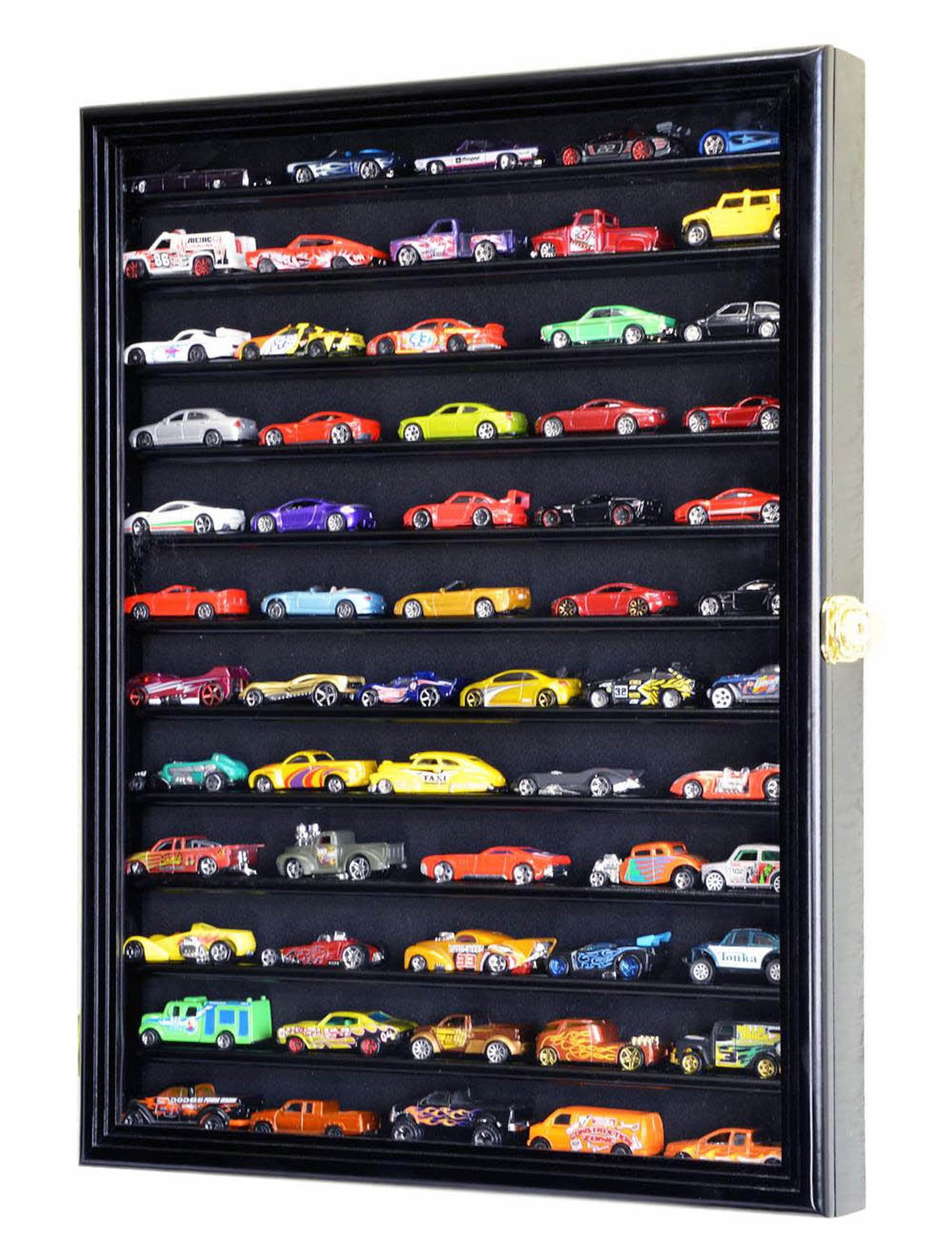 1/64 Diecast Display Case Cabinet Matchbox 1:64 Scale Model Car Wall ...