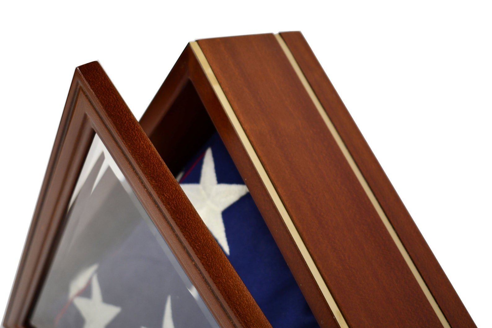 Old Glory Flag Display Case for 5x9' Memorial / Burial / - Etsy