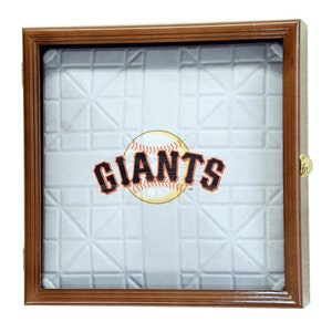 Baseball Base Display Case Cabinet (full-sized MLB 15" and 18" Sizes) W ...