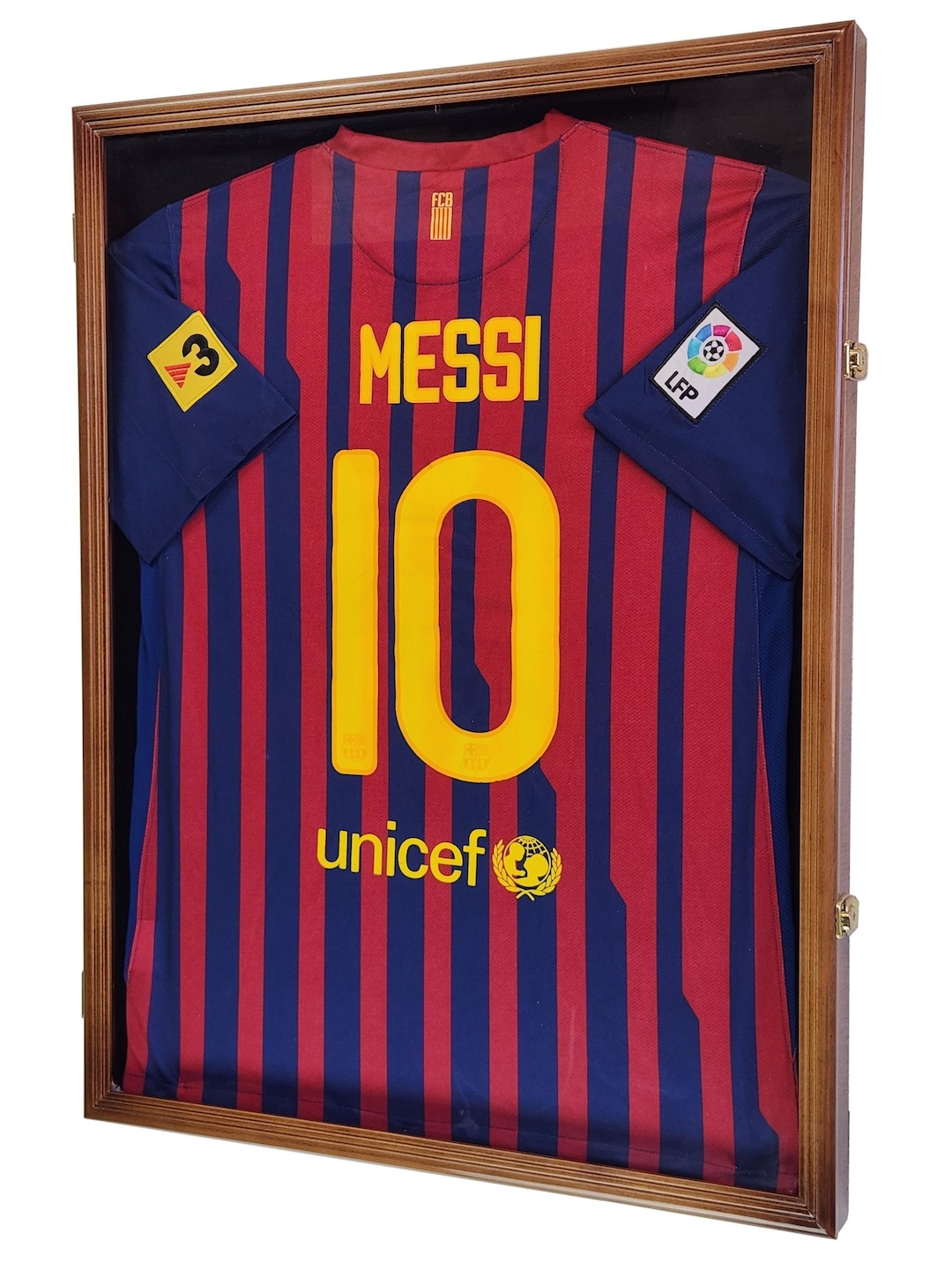 Large Jersey or Uniform Display Case Cabinet Shadowbox - 98% UV ...