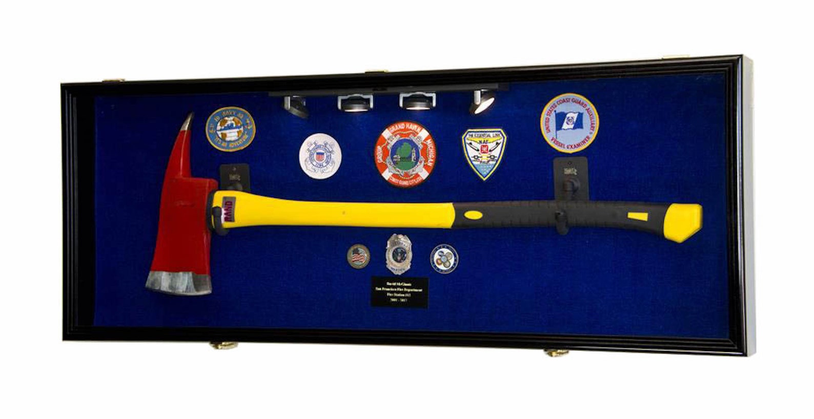 Firefighter Fireman Axe Display Case Cabinet Fire Department - Etsy