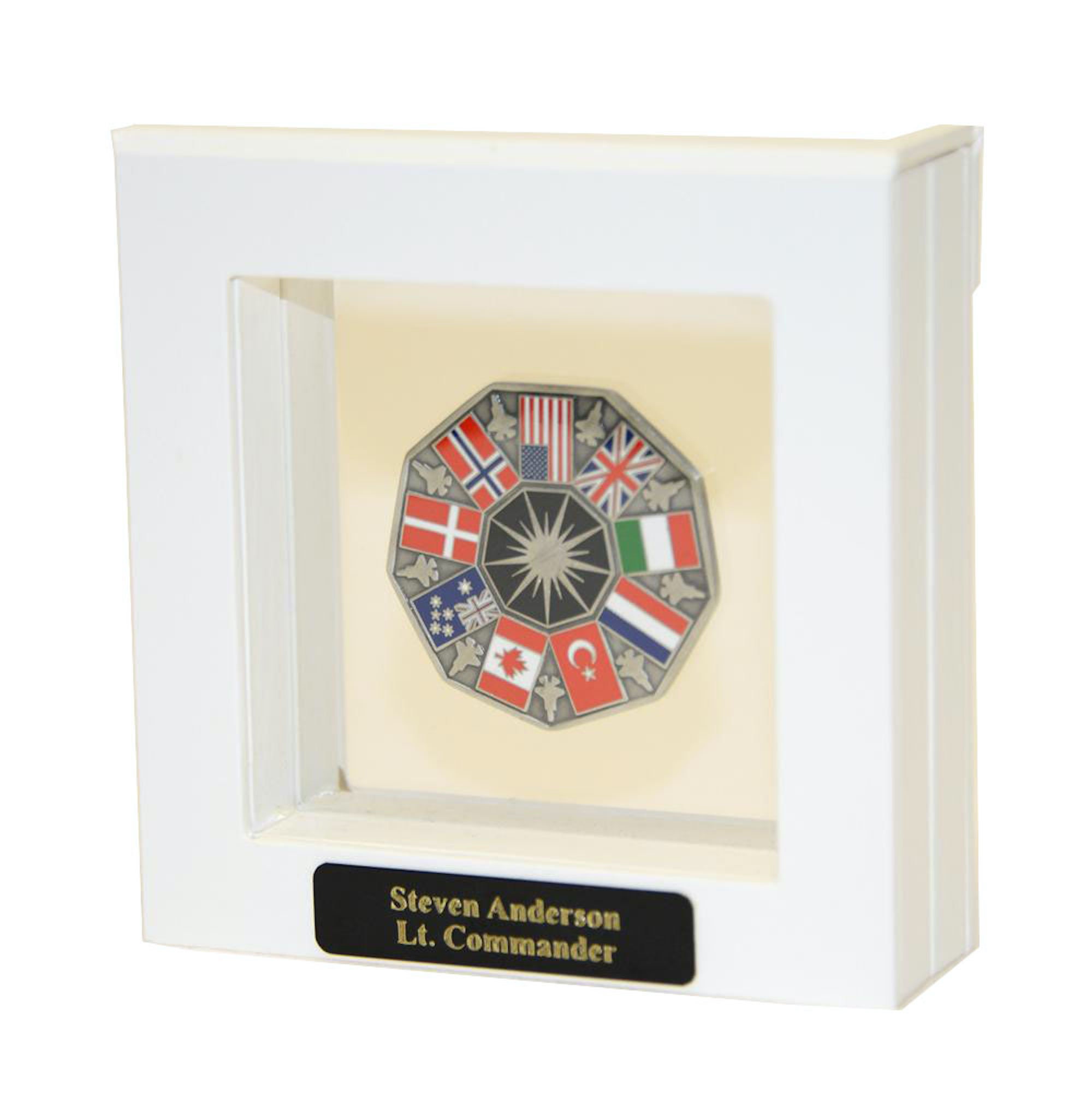 3D Coin / Chip Frame 3x3x1 Challenge Coin Casino Chip Medal - Etsy