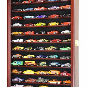 1/64 Diecast Display Case Cabinet Matchbox 1:64 Scale Model Car Wall ...