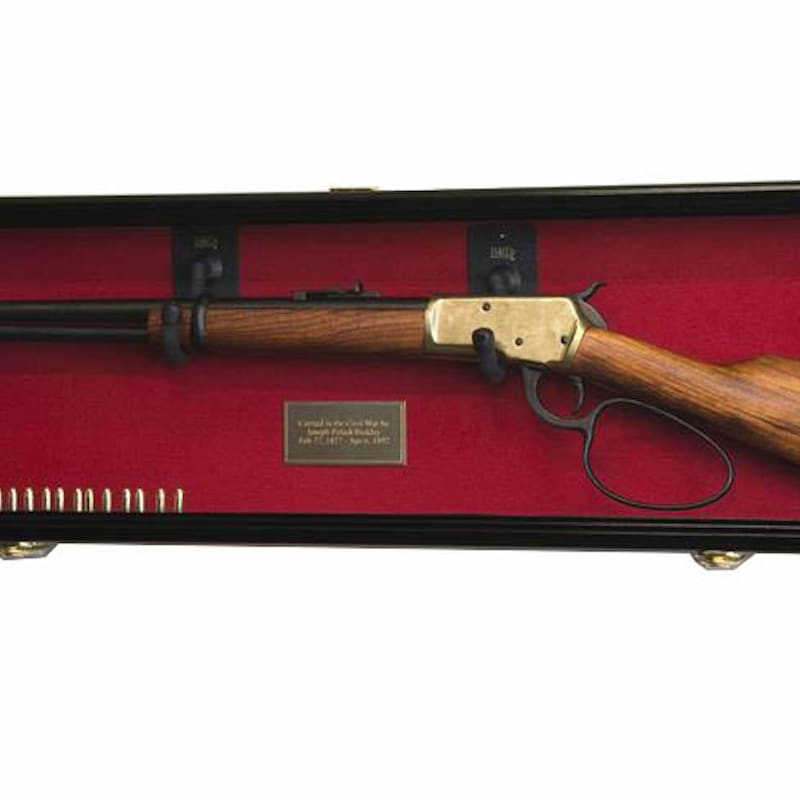 Wall Mounted Rifle Display Case - Etsy