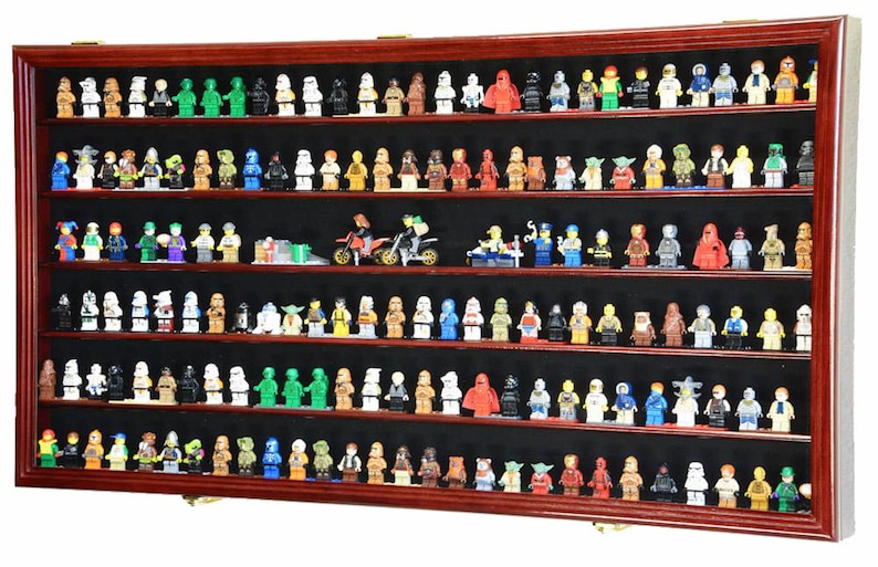 180 Mini Figures Display Case Cabinet Minifigures Figurines - Etsy