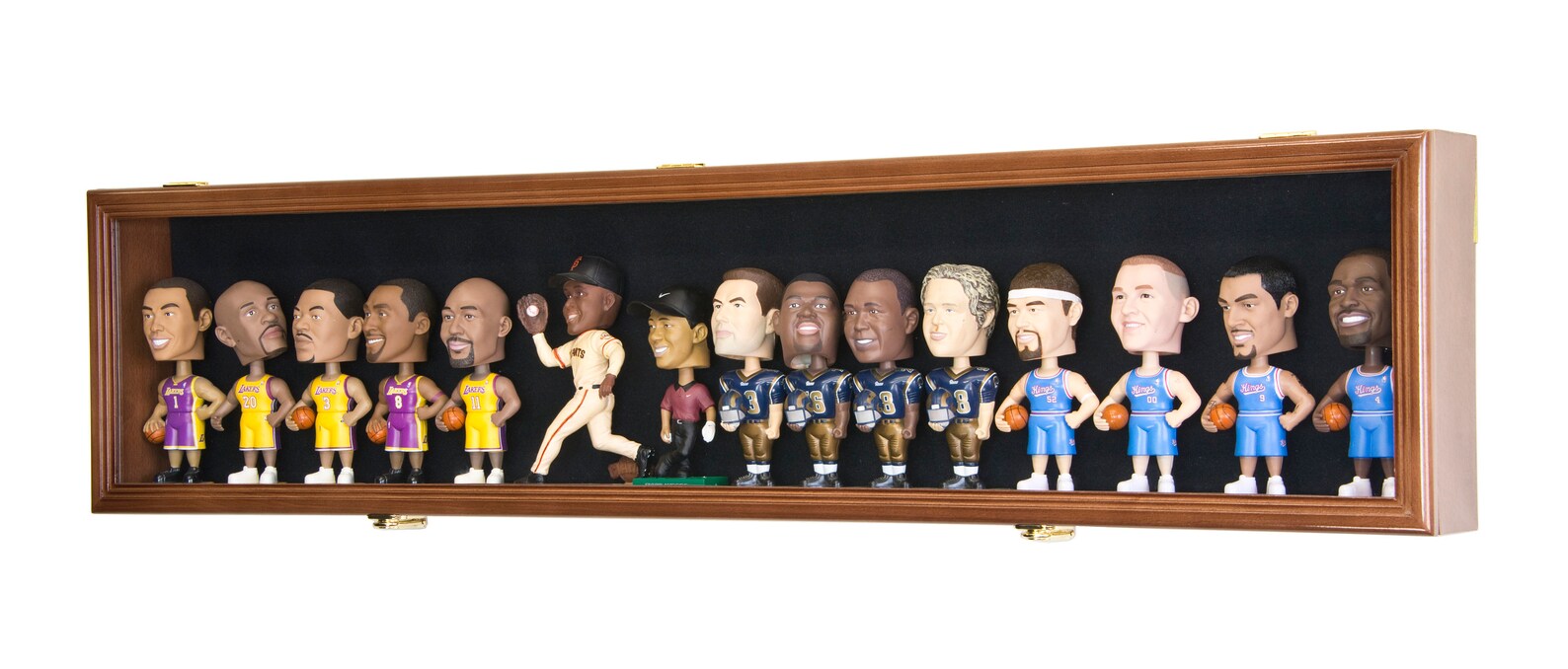 Long Bobble Head Figurine Display Case Cabinet Holder Rack W/98% UV ...