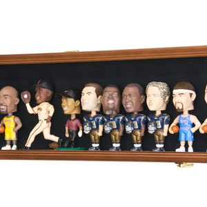 Long Bobble Head Figurine Display Case Cabinet Holder Rack W/98% UV ...