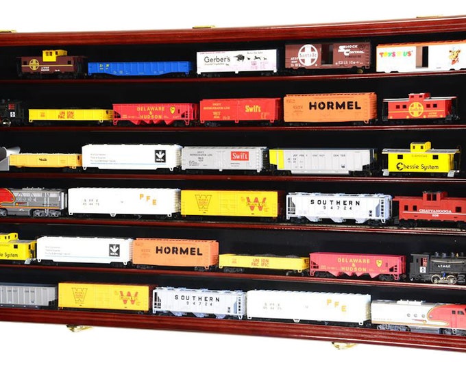 Train Rack Mega - Thomas the Tank Wooden Train Display and Storage Wall ...