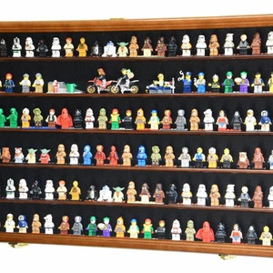 180 Mini Figures Display Case Cabinet Minifigures Figurines Small ...