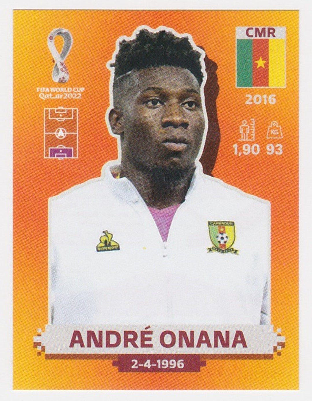 Cameroon CMR Whole Team Soccer Emblem Panini World Cup - Etsy