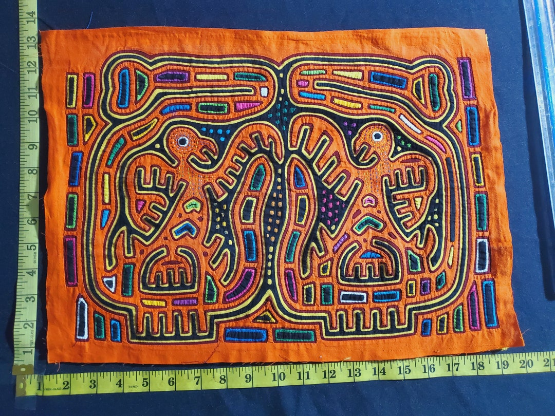 1800 6667 Vintage Mola Unframed Original Unique Handmade - Etsy