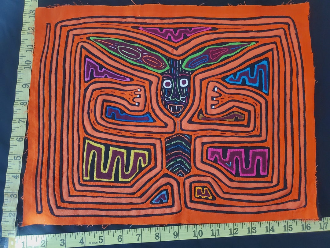 1900 0214 Mola Kuna Colorful Pattern Unique Style Pick Any - Etsy