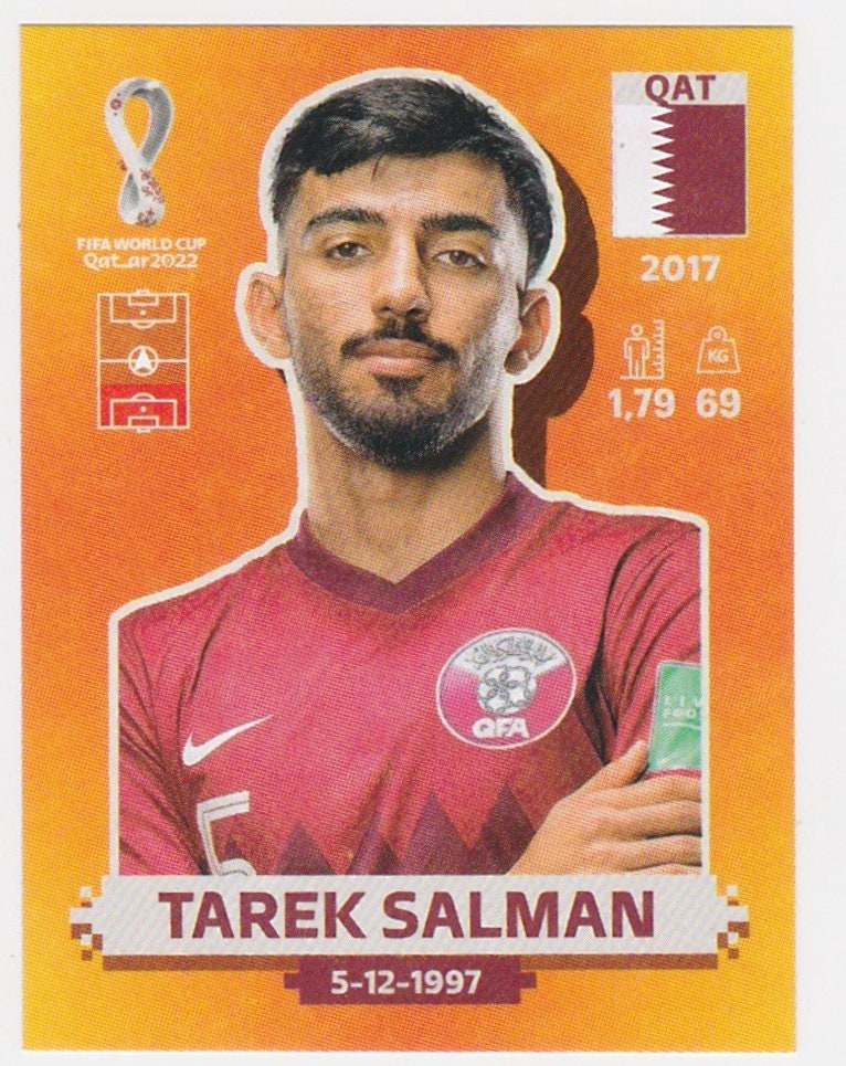 Choose Sticker Panini Qatar 2022 WORLD CUP Orange Version - Etsy Singapore
