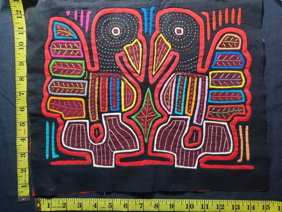 1400 7898 Animal Pattern Kuna Mola Guna Yala Authentic Original ...