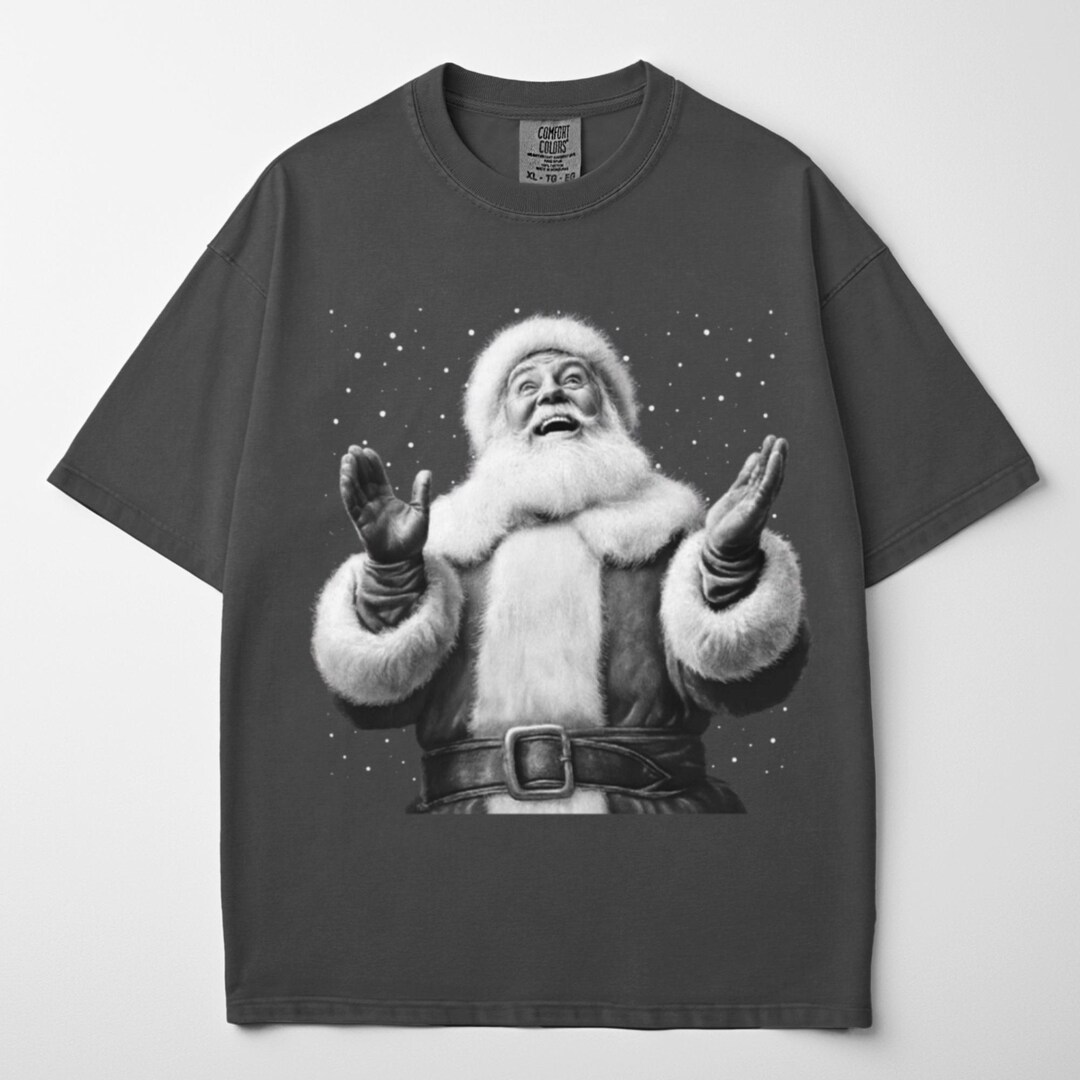 Vintage Santa Clause Comfort Color Shirt, Retro Christmas Shirt - Etsy