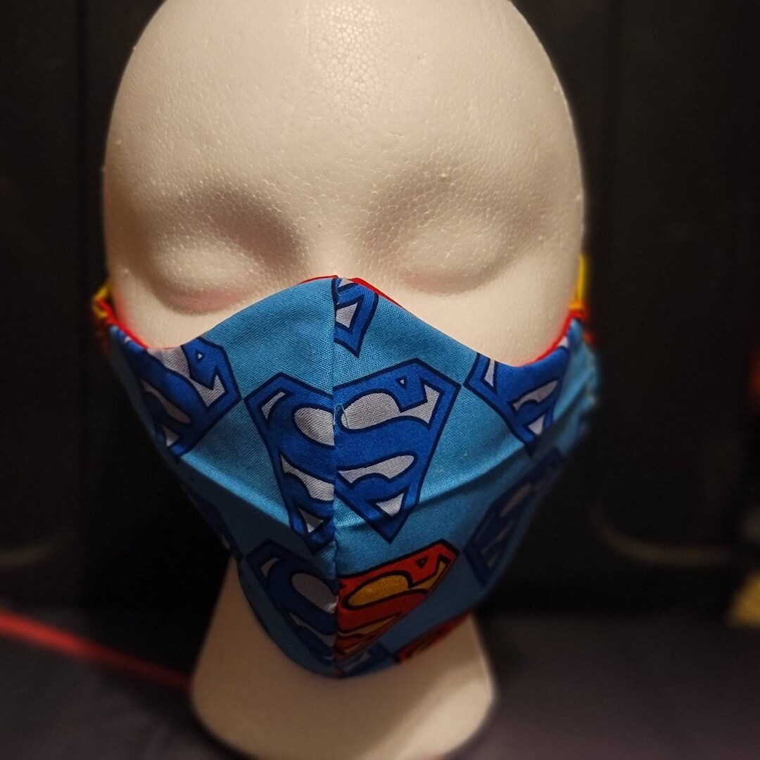 Dc's Superman Mask - Etsy