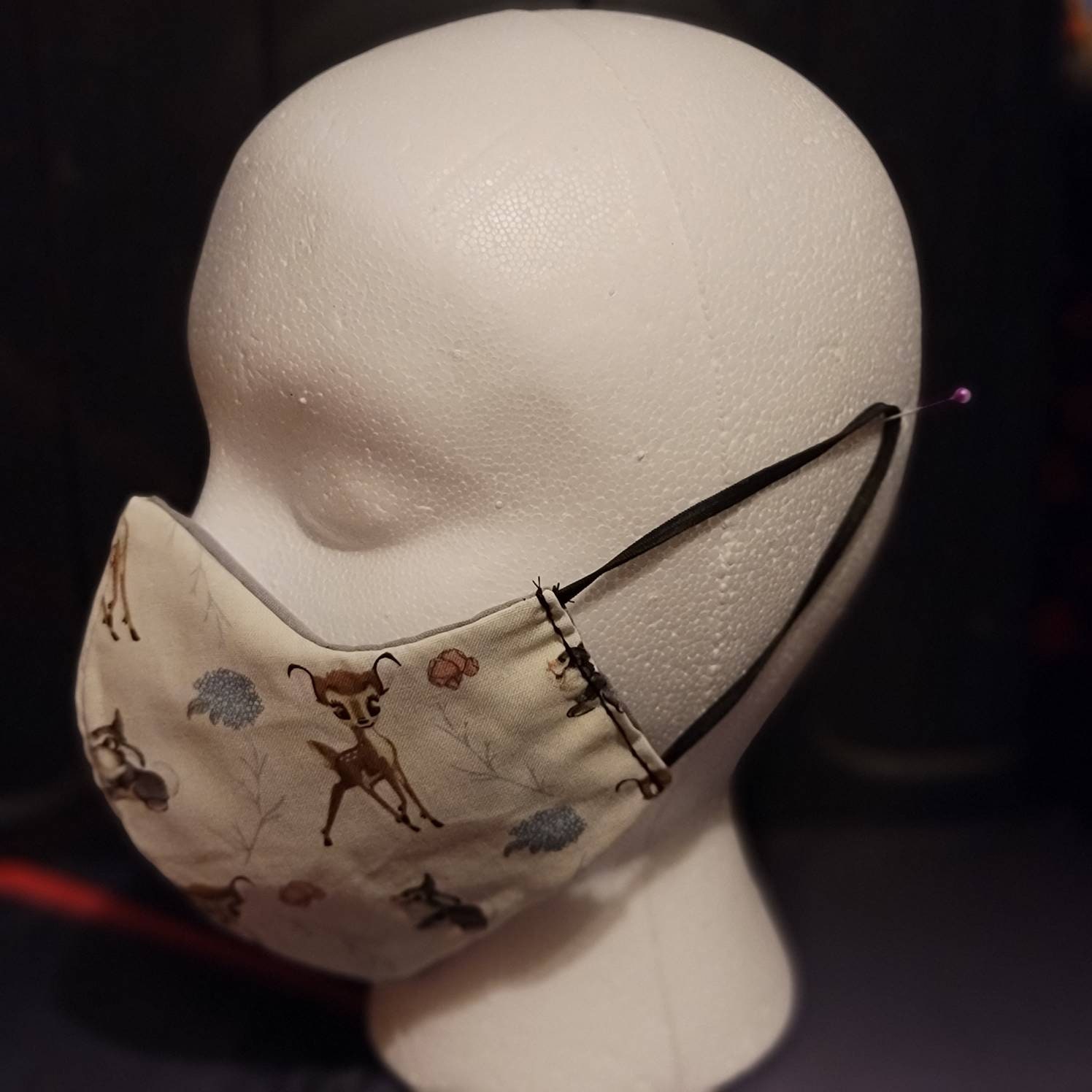 Disney's Bambi Mask - Etsy