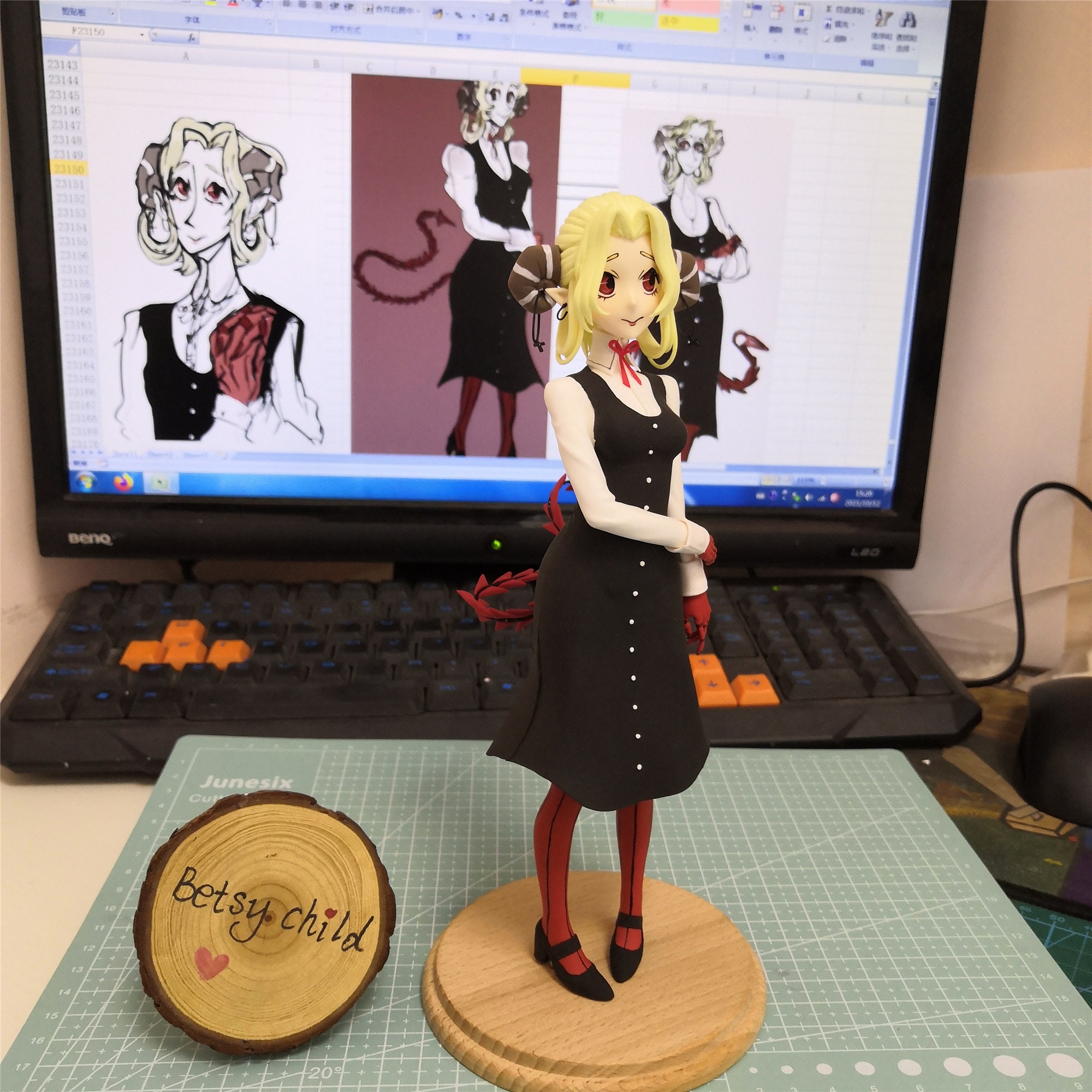 100% Handmade Custom Characters Polymer Clay Comic Figurine | Etsy