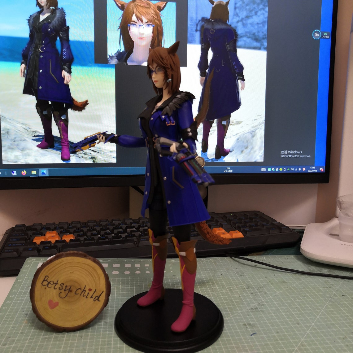 Personalized Handmade Clay Figure, Polymer Clay Figurines Based on ...