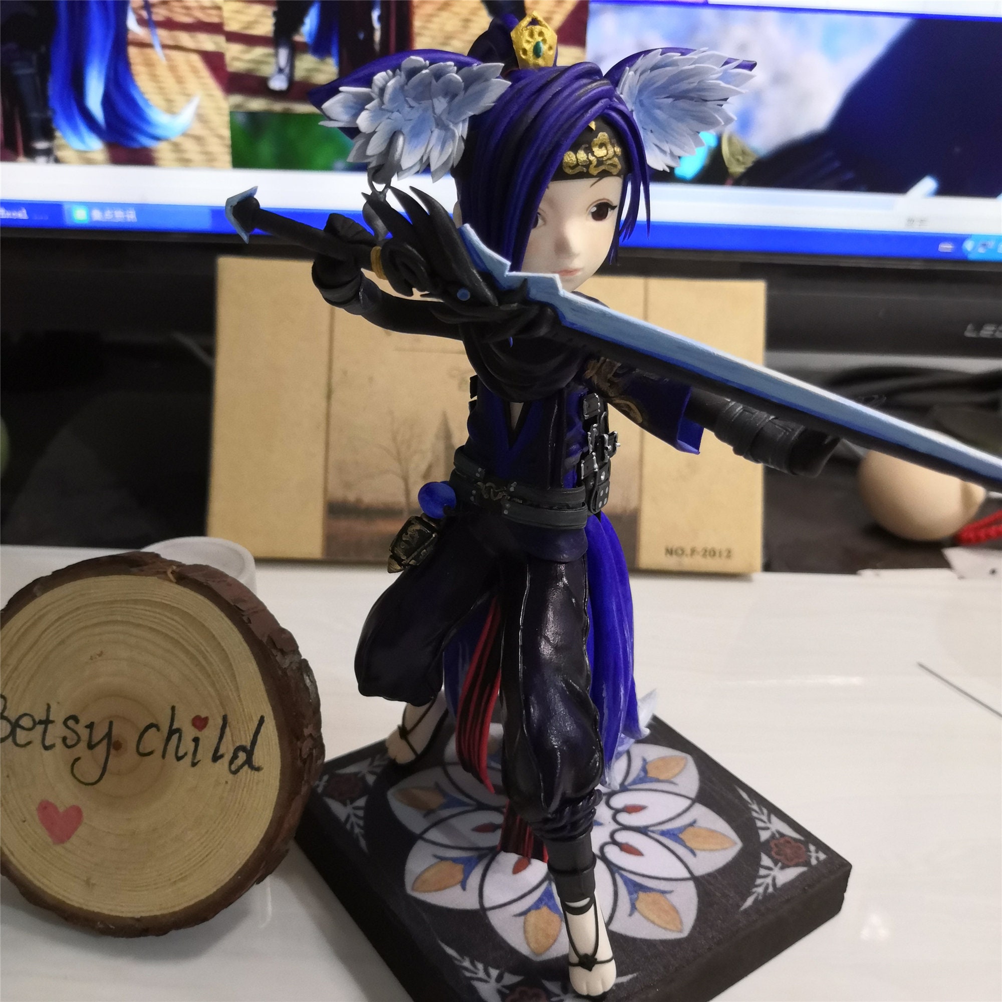 Fully Personalized/Customized Anime game character Polymer | Etsy