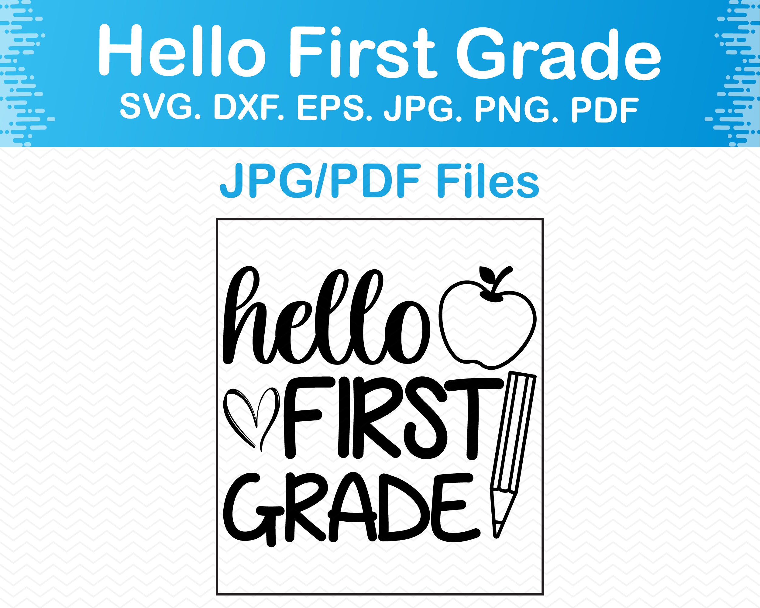 Hola Primer Grado SVG Primer grado svg 1er grado svg Vida - Etsy México